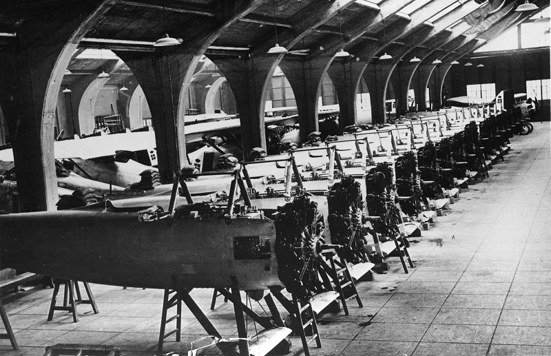 Production - De Dewoitine à AIRBUS